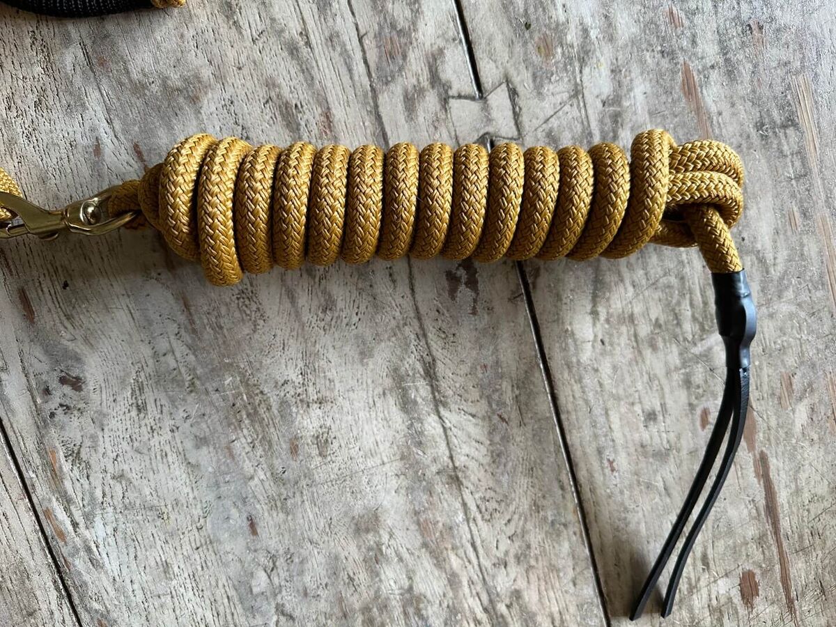 Handmade Basic Leadrope 3,5 m (fixed carabiner) | Jossy Reynvoet
