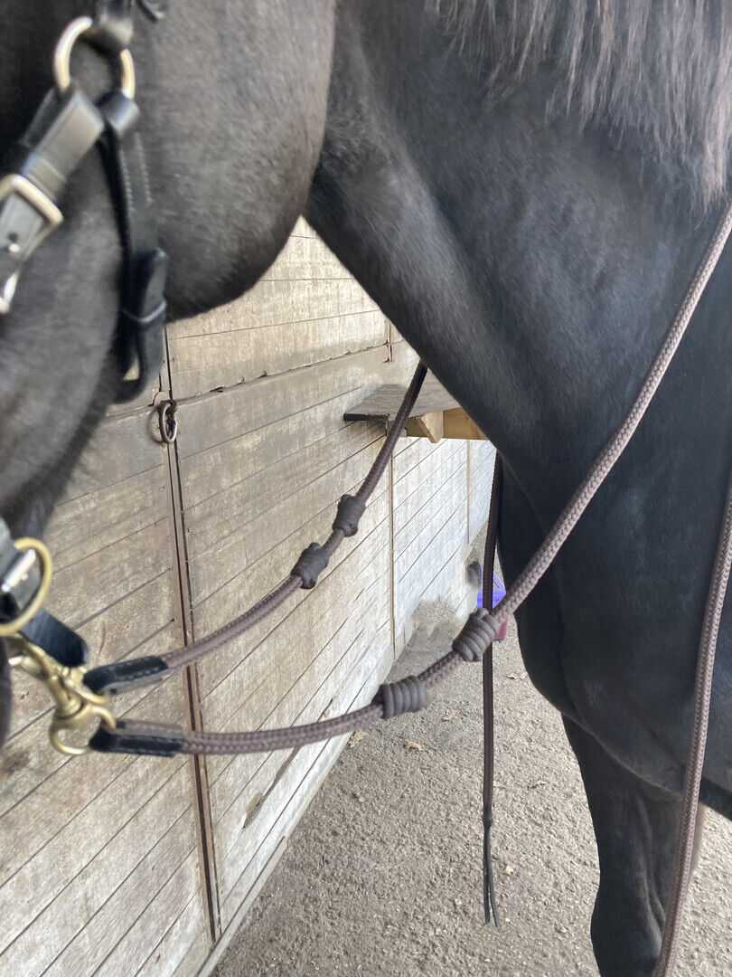 Handcrafted split reins | Jossy Reynvoet
